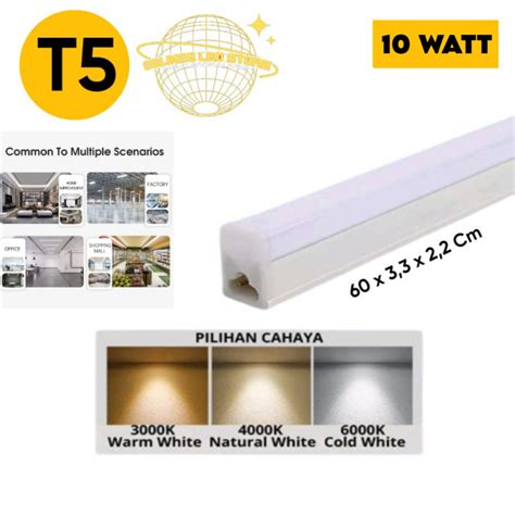 Jual Lampu Neon Led Tube T W Cm Led Tube T Lampu Neon Shopee Indonesia