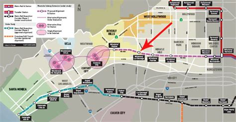 Metro Phase One Of Westside Subway Extension May End At La Cienega