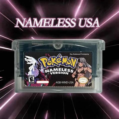 Pokémon Nameless Version Cartridge English Gba Flash Game Romcarts