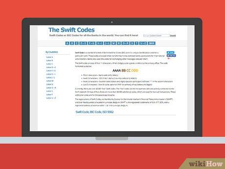 วธคนหา Swift Code สำหรบธนาคาร