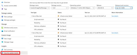 사용자 지정 이미지에 대해 앱 유효성 검사 microsoft learn