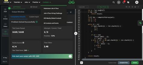 mohan shyam on linkedin gfg160 geekstreak2024
