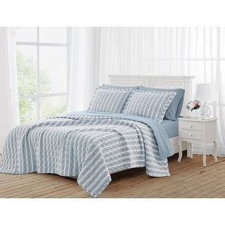 The Farmhouse By Rachel Ashwell Wide Ticking Stripe Cotton 3 Piece