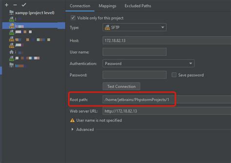 Trouble Setting Up SFTP Access To My Site On My Webhost IDEs Support IntelliJ Platform