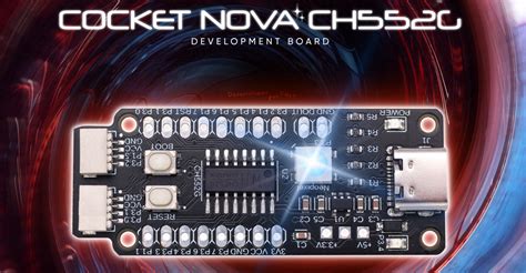 Cocket Nova Ch552g Development Board Mrcronos