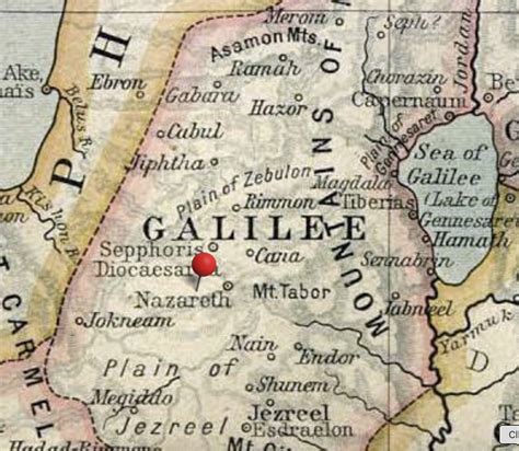Nazareth And Galilee Bible History And Geography Jacki Kellum