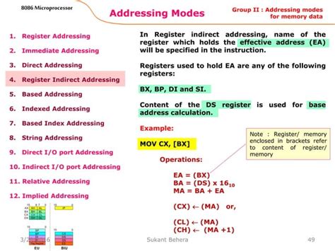 8086 Microprocessor Powerpoint Pptx