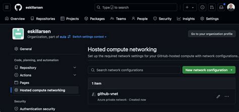 Github Hosted Runners With Azure Private Networking