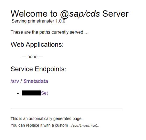 solved unauthorized error while running capm service in s sap