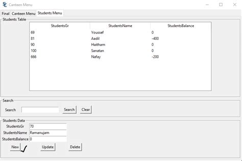 Github Hypernovic Canteen Management System With Tkinter A Automated System Which Benefits