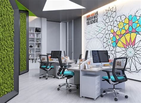 17 Brilliant Office Wallpaper Designs For Your Workspace