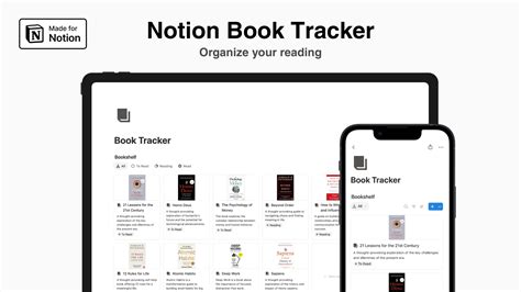 Notion Book Tracker Personal Template