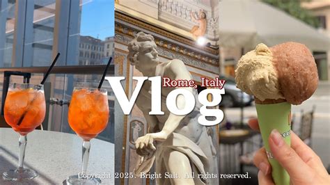 🇮🇹 이탈리아 로마 여행 브이로그 2 희년 준비 중 로마 트레비 분수 보르게세 미술관 공원 핀쵸 언덕 스페인 계단 교회 리나센테 쇼핑 언박싱 로마의 7