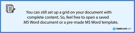 How To Set Up A Grid In Microsoft Word