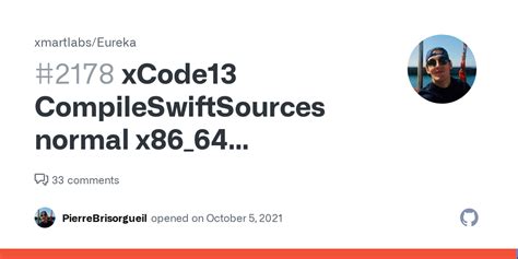 Xcode Compileswiftsources Normal X Apple Xcode Tools Swift Compiler Issue