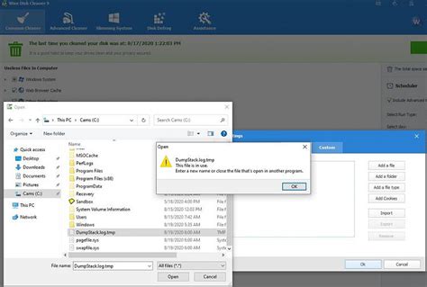 I Can Not Exclude From Wdc Dumpstack Log Tmp Solved Windows 10 Forums
