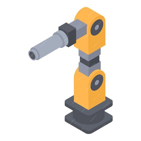 Premium Vector Robot Assembly Hand Icon Isometric Of Robot Assembly
