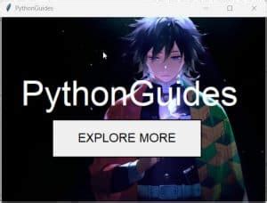 How To Display Images In Python Tkinter