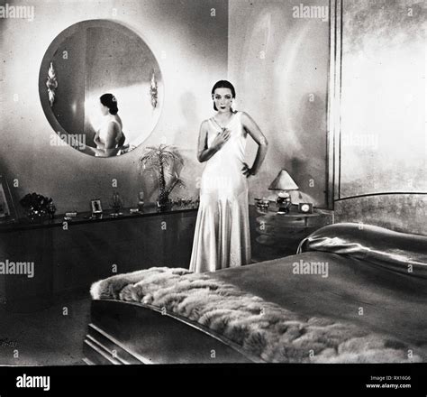 Dolores Del Rio At Home Hollywood California Stock Photo Alamy