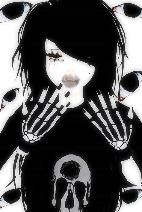 Download Free Pretty Emo Girl Pfp Wallpaper