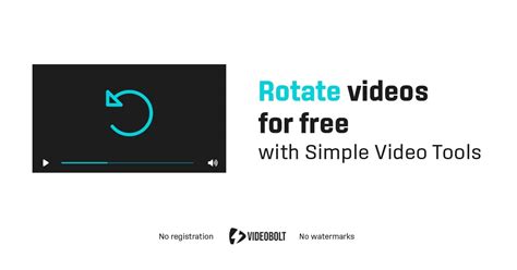 Rotate Video For Free No Watermarks