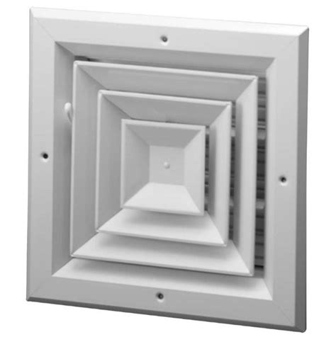 Aluminium Square HVAC Diffuser For Office Use At Piece In Murshidabad ID