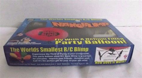 Plantraco Nanoblimp R C Blimp With Transmitter New In Box 1813912738