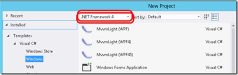 Visual Studio Set Default Target Framework To NET CodeProject