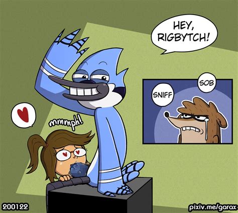 Post Eileen Roberts Mordecai Regular Show Rigby Garabatoz