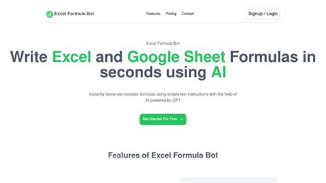 Excel Formul Bot BestofAI