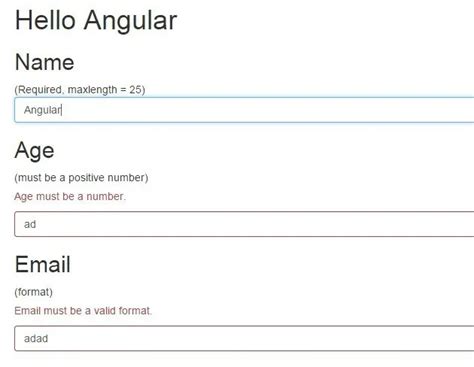 Form Field Validation Directive For Angular Angular Script