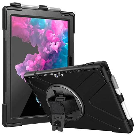 Hand Holder Strap Shockproof Case For Surface Pro