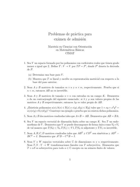 Practice Problems Gre Pdf Ecuaciones Matriz Matemáticas