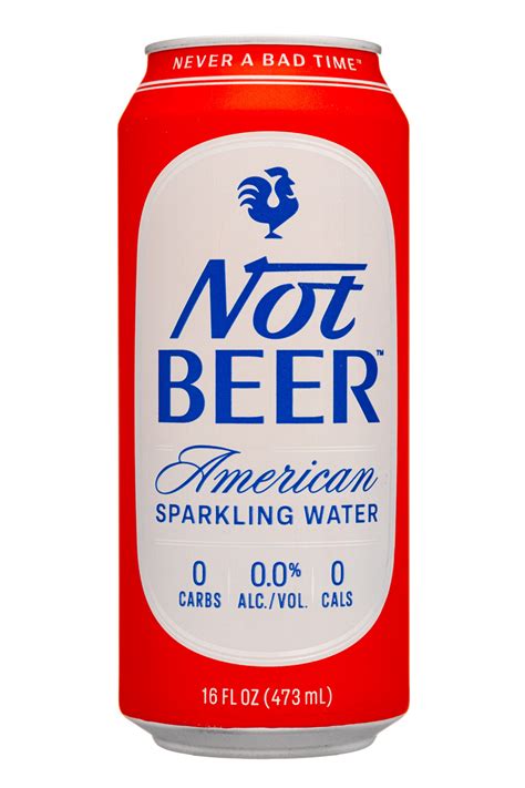 American Sparkling Water Not Beer BevNET Com Product Review