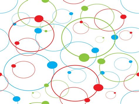 Circles And Dots Powerpoint Templates Abstract Blue Green Red Backgrounds