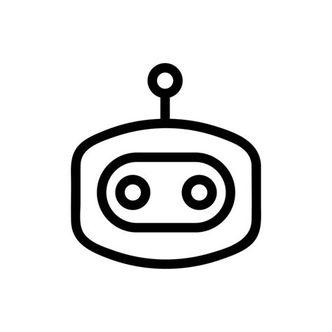 Chat Bot Icon Vector Isolated Contour Symbol Illustration 9971026 Vector Art At Vecteezy