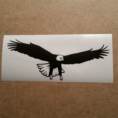 Bald Eagle Vinyl Decal Bird Decal Laptop Sticker Laptop