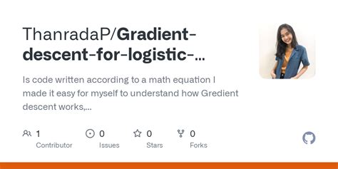 gradient descent for logistic regression from scratch training model
