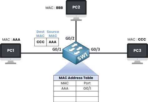 How Does A Switch Learn Mac Addresses