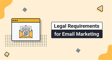 Legal Requirements For Email Marketing Termsfeed