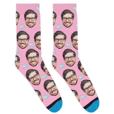 Custom Wedding Mr Socks Divvyup