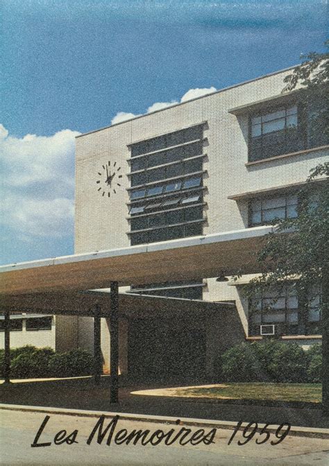 1959 Yearbook From Bossier High School From Bossier City Louisiana