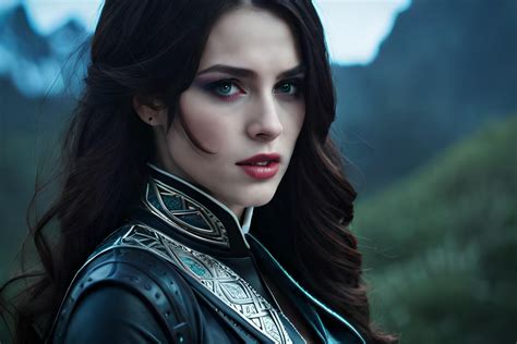 Ai Yennefer Sorceress From Vengerberg The Witcher By Knldoublewelcome