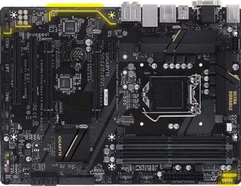 Gigabyte Intel Support For 7th And 6th Gen 4 X Ddr4 Dimm Sockets Lga