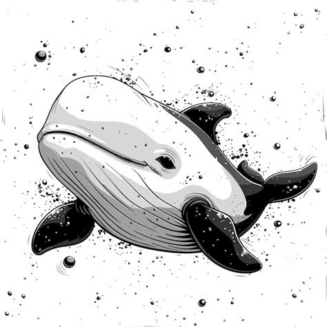 Premium Vector Whale Vector Cute
