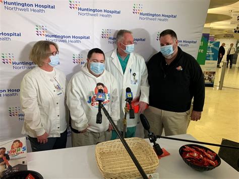 Johns Crazy Socks Donates Socks To Huntington Hospital Staff
