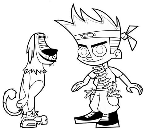 Johnny Test Coloring Pages Printable