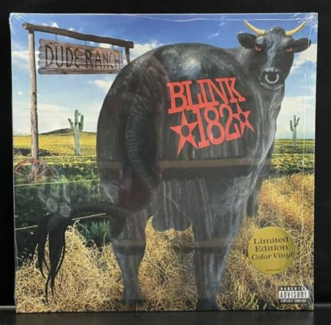 Blink 182 ~dude Ranch~ Vinyl Lp Limited Edition Blue Ebay