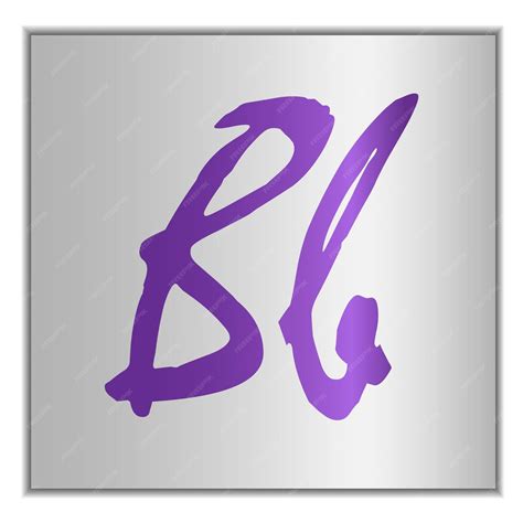 Premium Vector Stylized Letter B Of The Alphabet On A Silver Background With Shadow