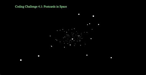 Postcards In Space Coding Challenge 4 1 Javascript